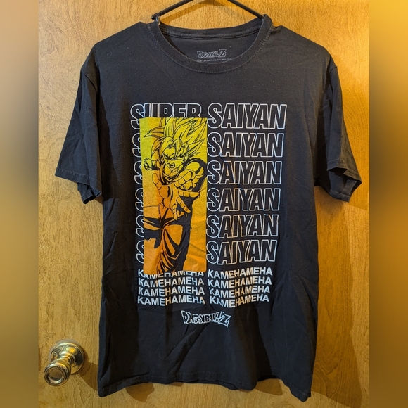 Hot Topic | Shirts | Dragonball Z Super Saiyan Goku Tshirt | Poshmark